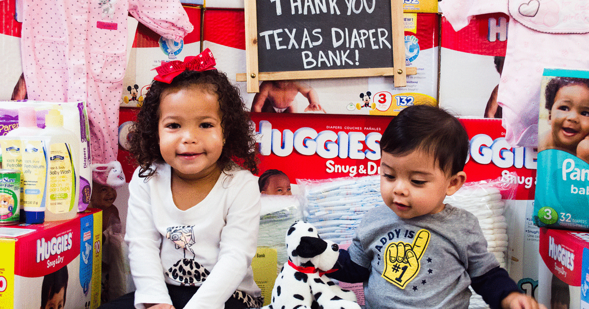 Texas Diaper Bank - Give the Gift of Change - Holiday Giving 2018