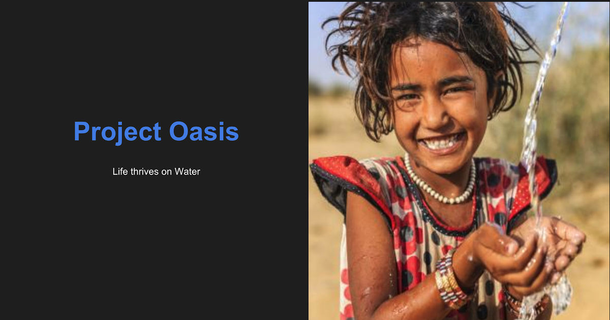 International Association for Human Values - Project Oasis
